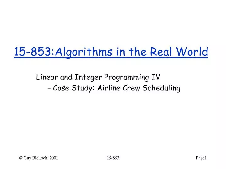 PPT - 15-853:Algorithms in the Real World PowerPoint Presentation, free download - ID:3708209