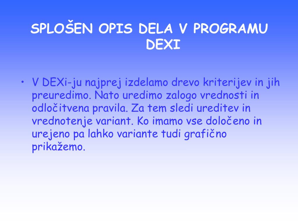 PPT - Fakulteta za upravo KAKOVOST GIMNAZIJE VELENJE (nadgradnja ...