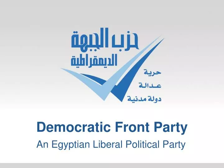 PPT - Democratic Front Party PowerPoint Presentation, free download ...
