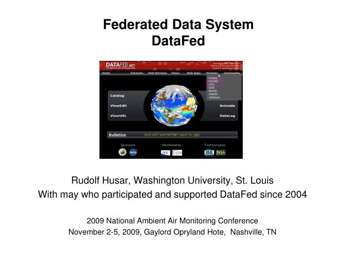 PPT - Federated Data System DataFed PowerPoint Presentation, free ...