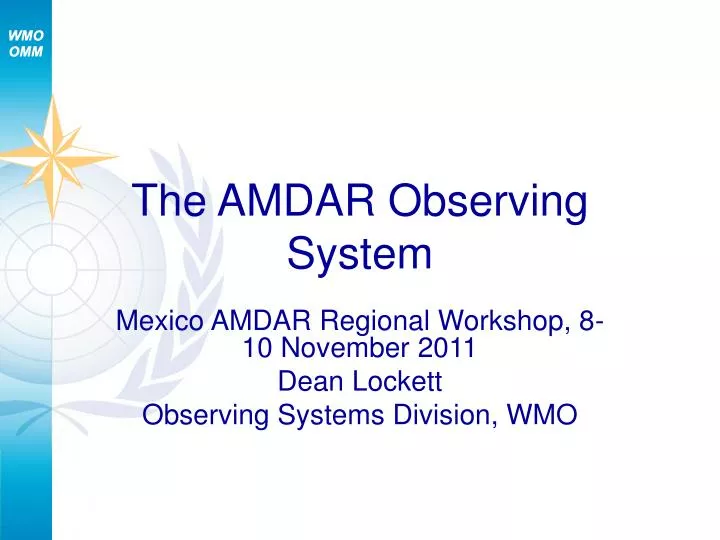 PPT - The AMDAR Observing System PowerPoint Presentation, free download ...