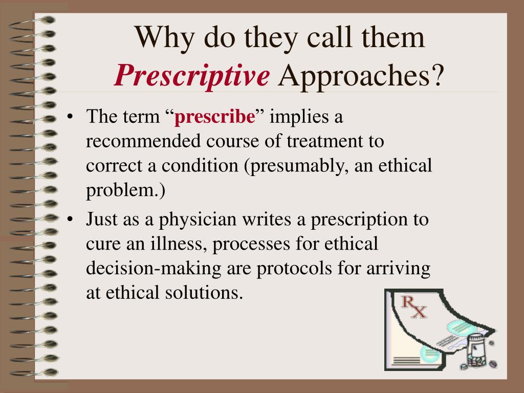 Ppt Prescriptive Approaches To Ethical Decision Making In Business
