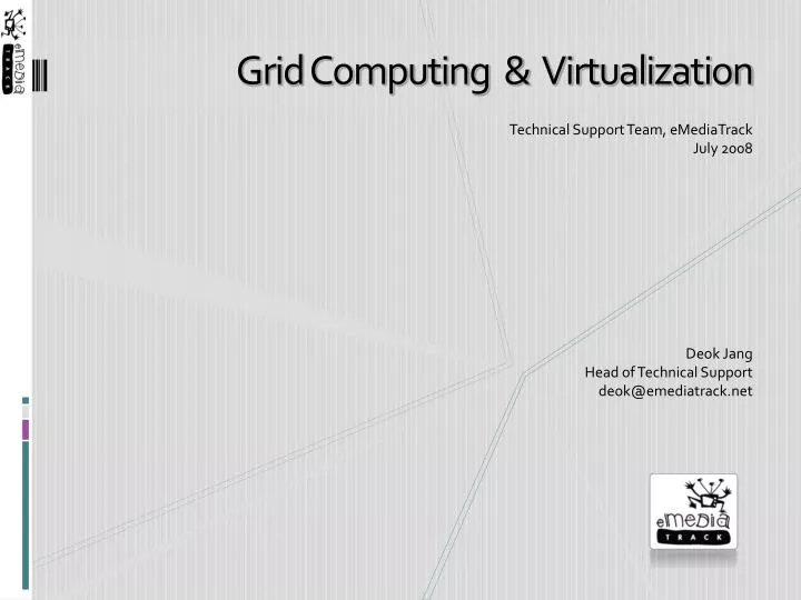 PPT - Grid Computing & Virtualization PowerPoint Presentation, free ...