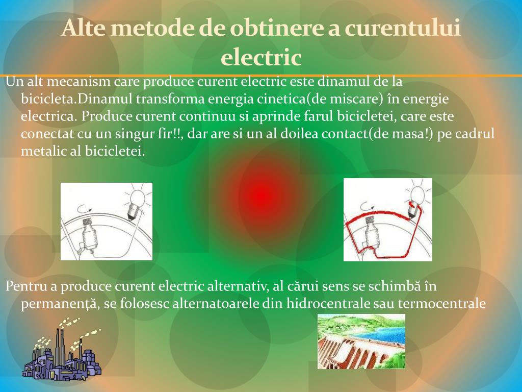 PPT - Cum se poate obtine curentul electric? PowerPoint Presentation ...