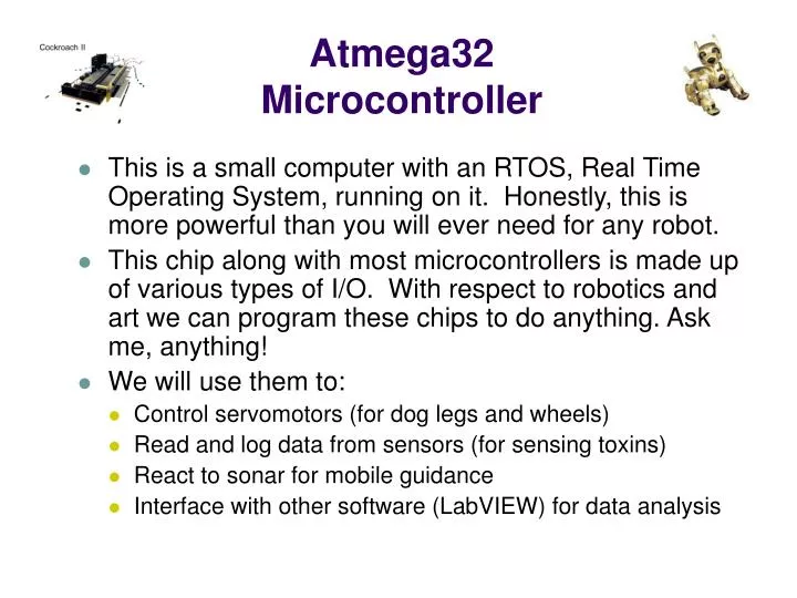 PPT - Atmega32 Microcontroller PowerPoint Presentation, free download ...
