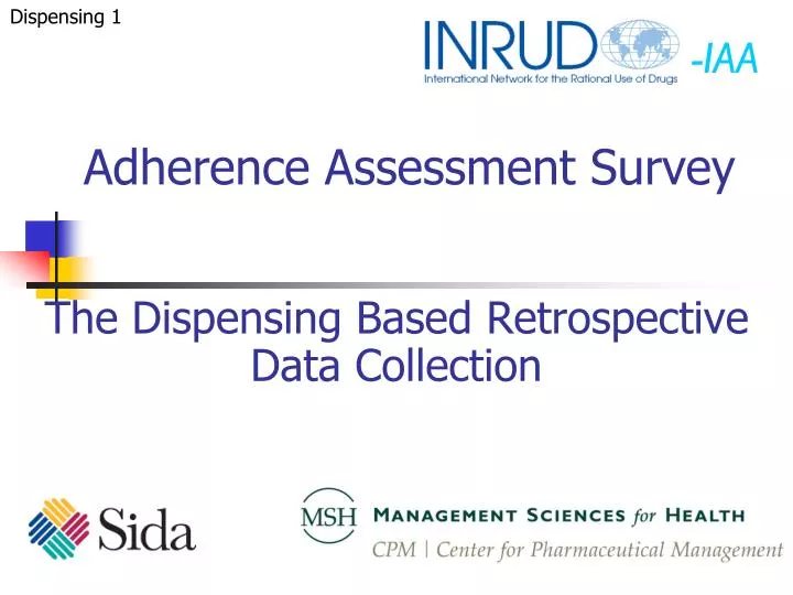 PPT - The Dispensing Based Retrospective Data Collection PowerPoint ...