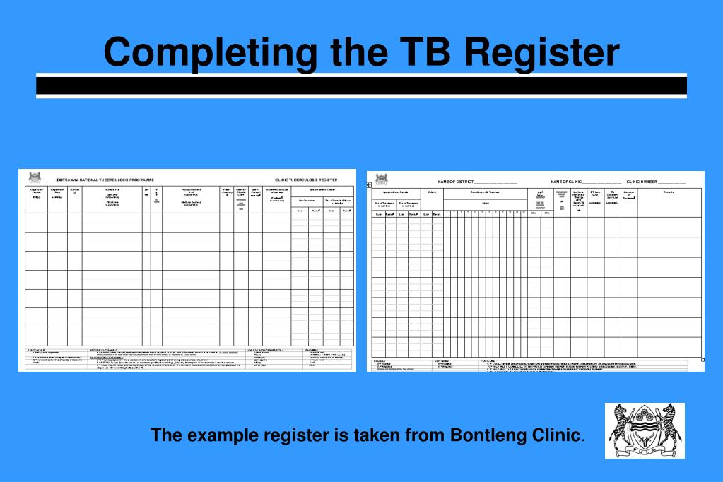PPT - Module 8: TB Recording and Reporting PowerPoint Presentation ...