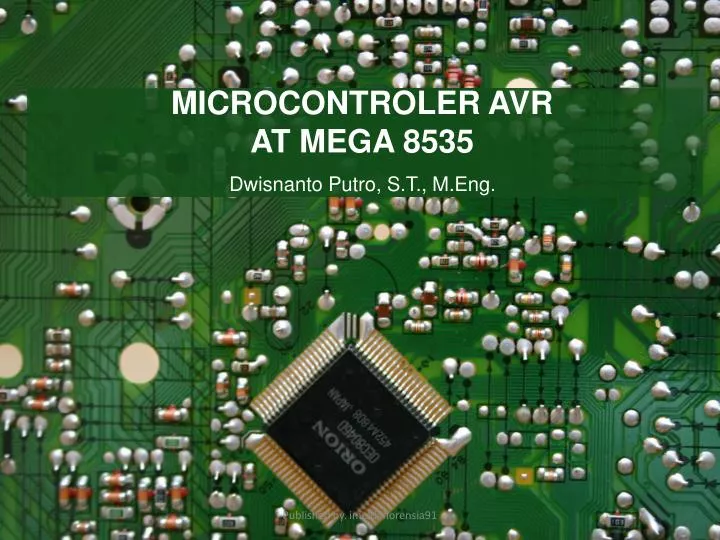PPT - MICROCONTROLER AVR AT MEGA 8535 PowerPoint Presentation, free ...