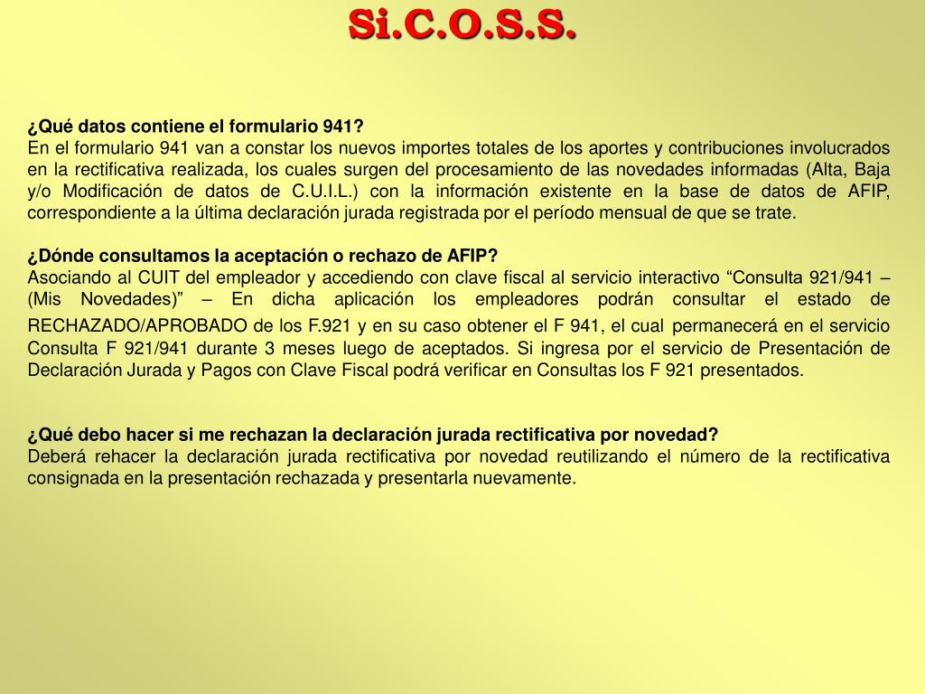 PPT - DETERMINACION DE APORTES Y CONTRIBUCIONES APLICATIVO F.931 V. 34 ...