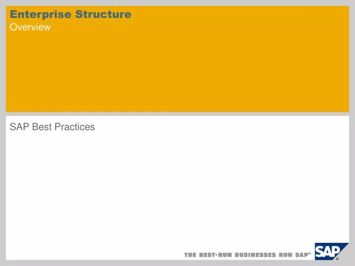 PPT - Enterprise Structure Overview PowerPoint Presentation, free ...