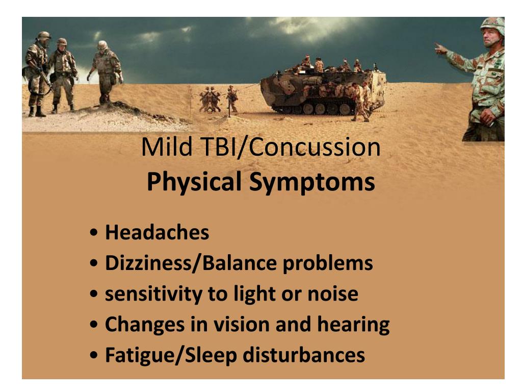 PPT - Traumatic Brain Injury and Posttraumatic Stress Disorder ...
