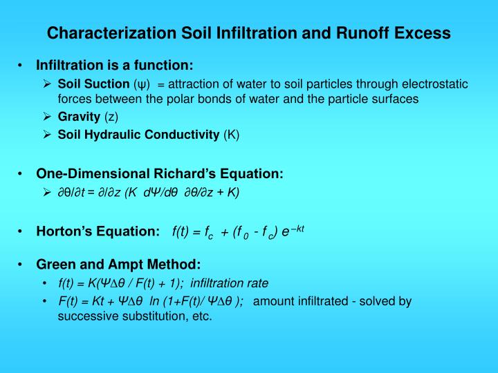 PPT - Rainfall Excess Method PowerPoint Presentation - ID:3713601