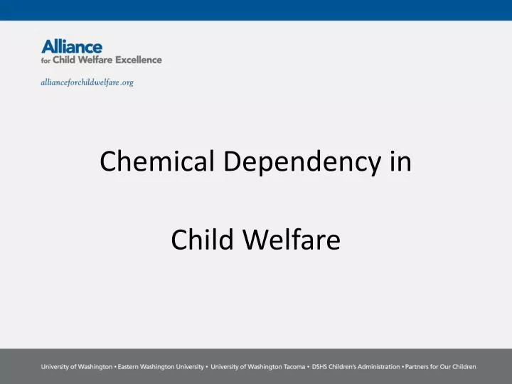 PPT - Chemical Dependency in PowerPoint Presentation, free download ...