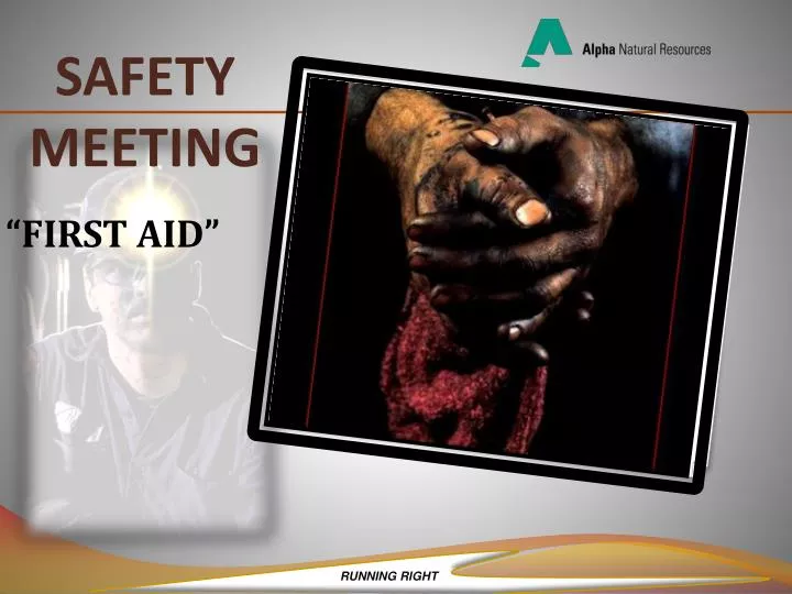 PPT - SAFETY MEETING PowerPoint Presentation, free download - ID:3716206