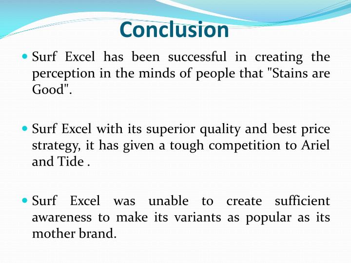 PPT - Brand Dossier - Surf Excel PowerPoint Presentation - ID:3717961