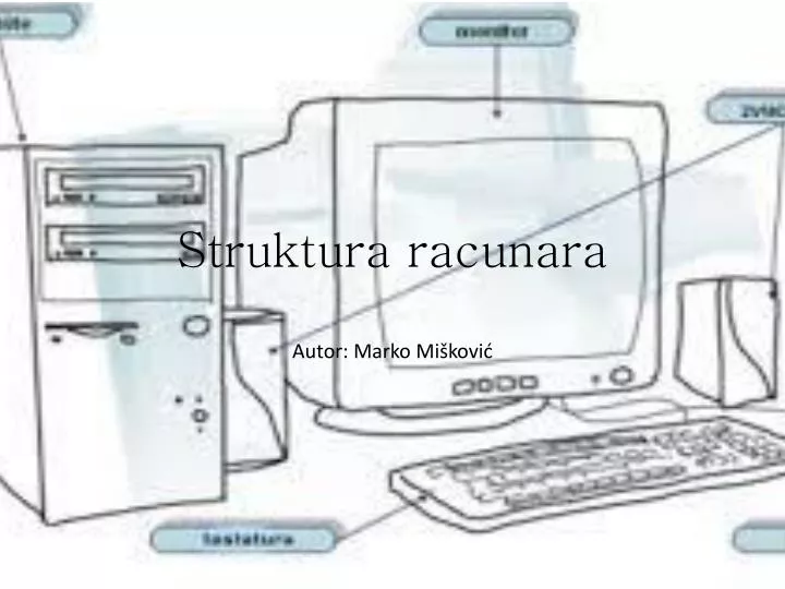 PPT - Struktura racunara PowerPoint Presentation, free download - ID ...