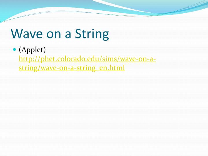 PPT - Waves PowerPoint Presentation - ID:3718312