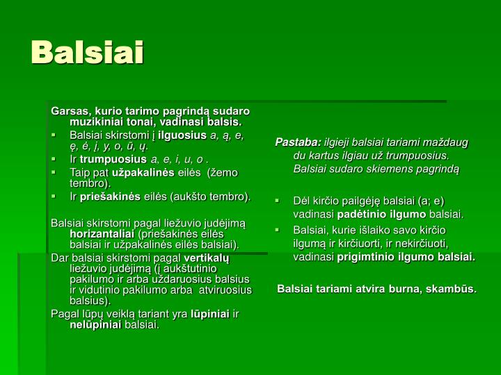 PPT - Fonetika ir grafika PowerPoint Presentation - ID:3718382