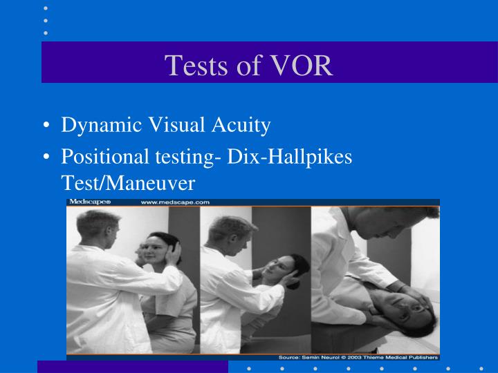 PPT - A Practical approach to the assessment of a dizzy patient ...