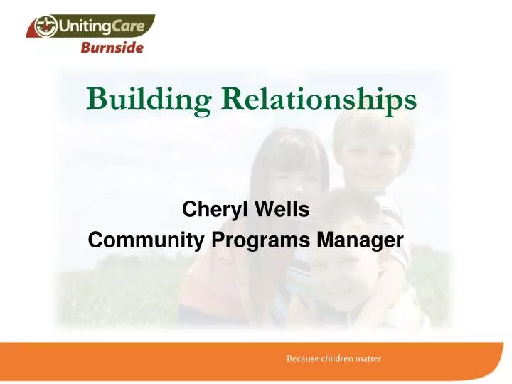 PPT - Building Relationships PowerPoint Presentation, free download ...