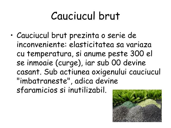 PPT - Materii prime si materiale din cauciuc PowerPoint Presentation ...