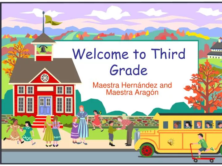 PPT - Welcome to Third Grade PowerPoint Presentation, free download ...