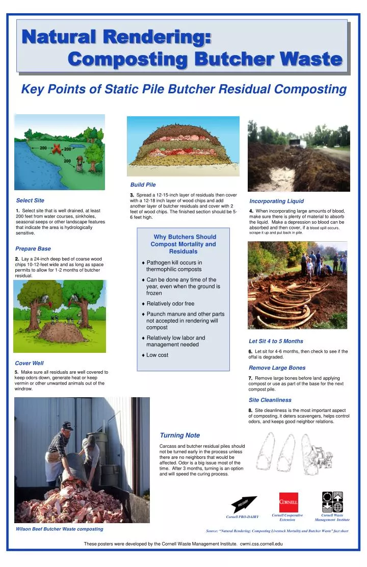 PPT - Natural Rendering: Composting Butcher Waste PowerPoint ...