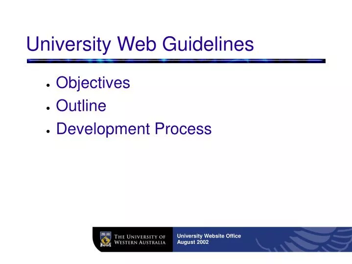 PPT - University Web Guidelines PowerPoint Presentation, free download ...