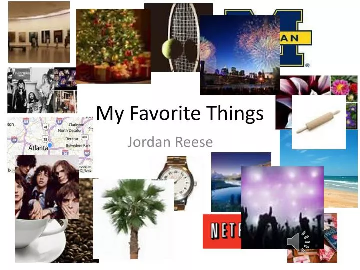 PPT - My Favorite Things PowerPoint Presentation, free download - ID ...