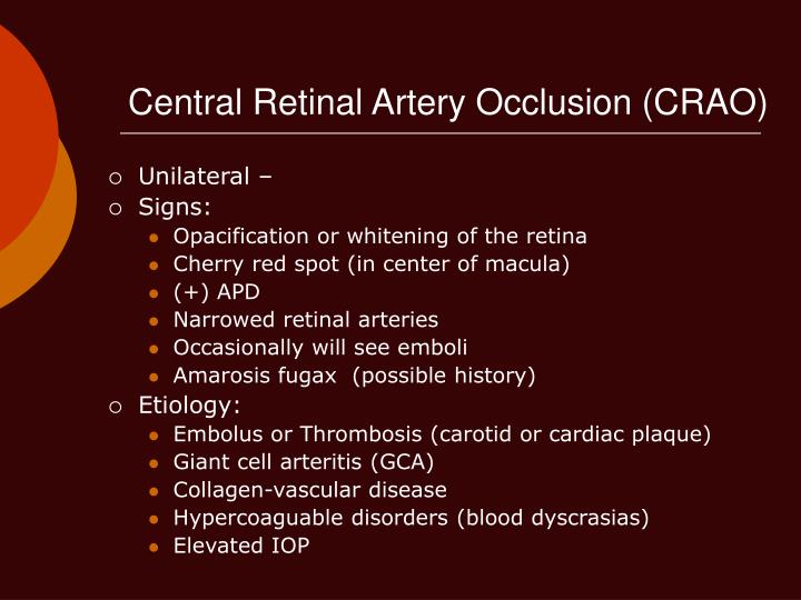 PPT - Retinal Vascular Disease PowerPoint Presentation - ID:3725188
