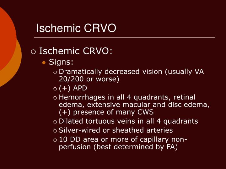 PPT - Retinal Vascular Disease PowerPoint Presentation - ID:3725188