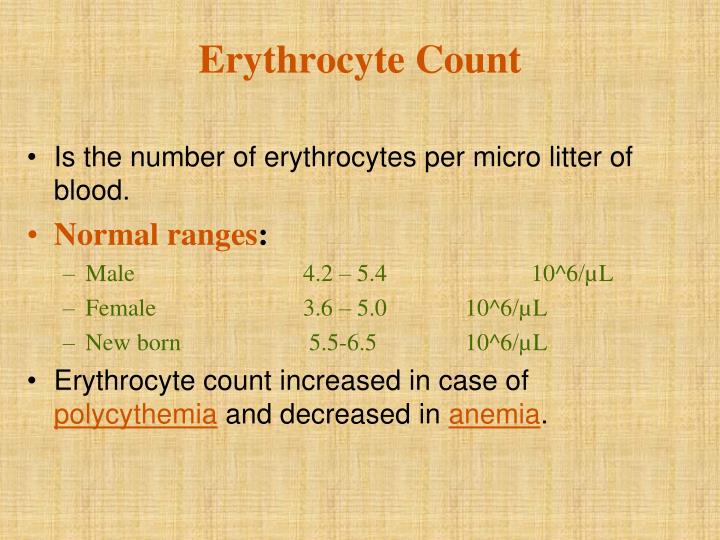 PPT - RBC Manual Count PowerPoint Presentation - ID:3725796