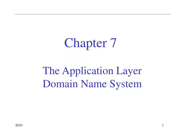 Ppt The Application Layer Domain Name System Powerpoint Presentation 4274