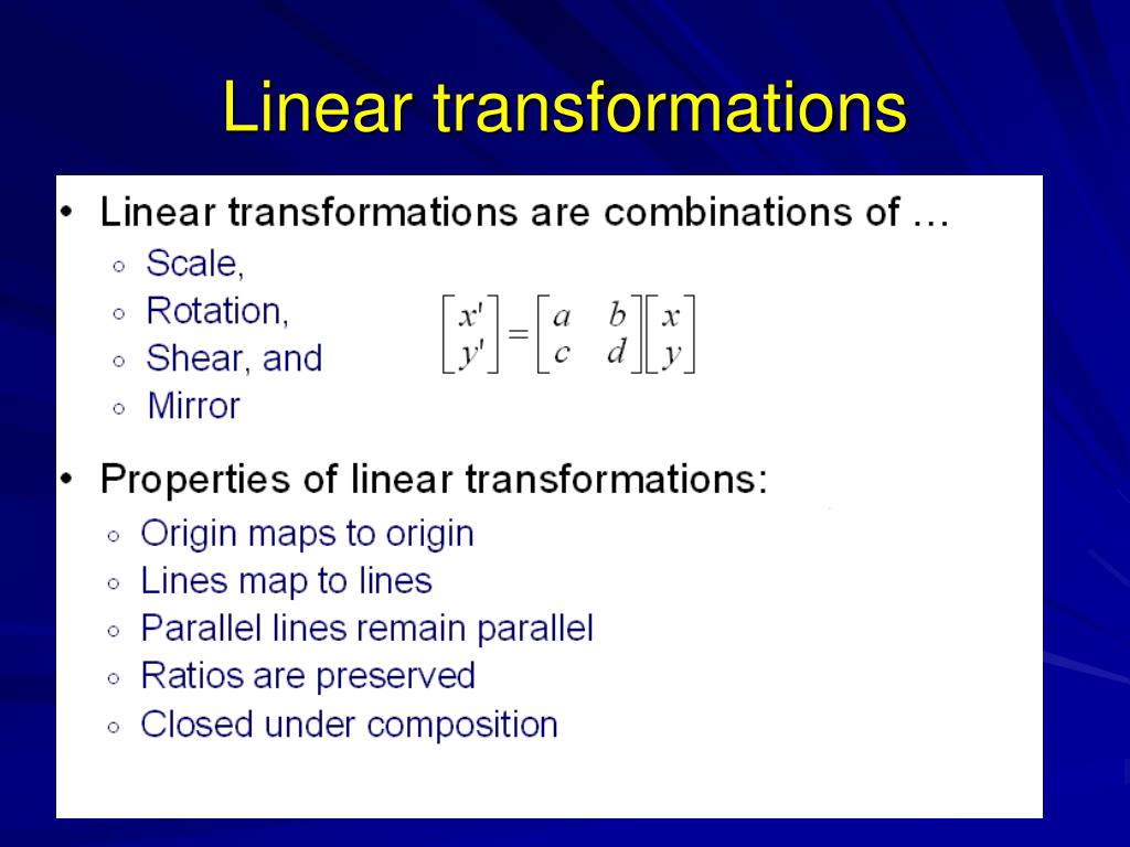 PPT - Transformation of objects 2D transformations 3D transformations ... PPT - Transformation of objects 2D transformations 3D transformations ...