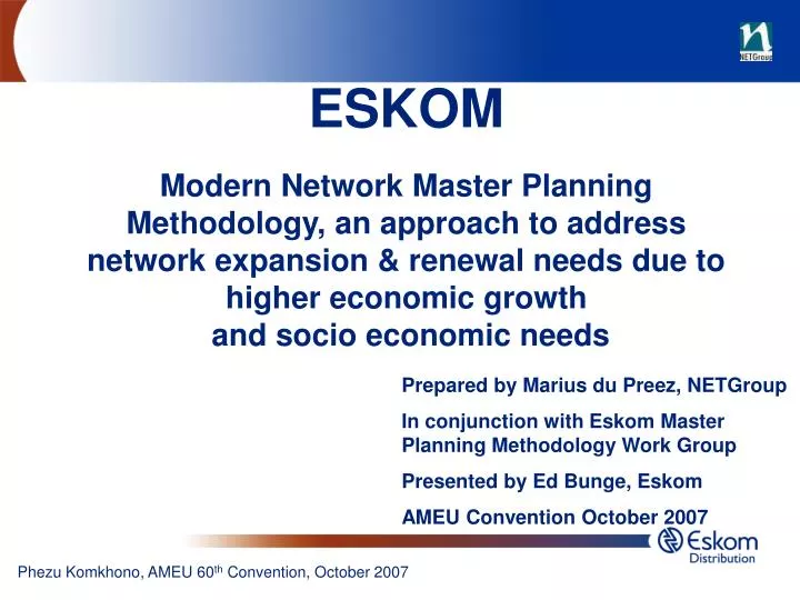 PPT - ESKOM PowerPoint Presentation, free download - ID:3727966