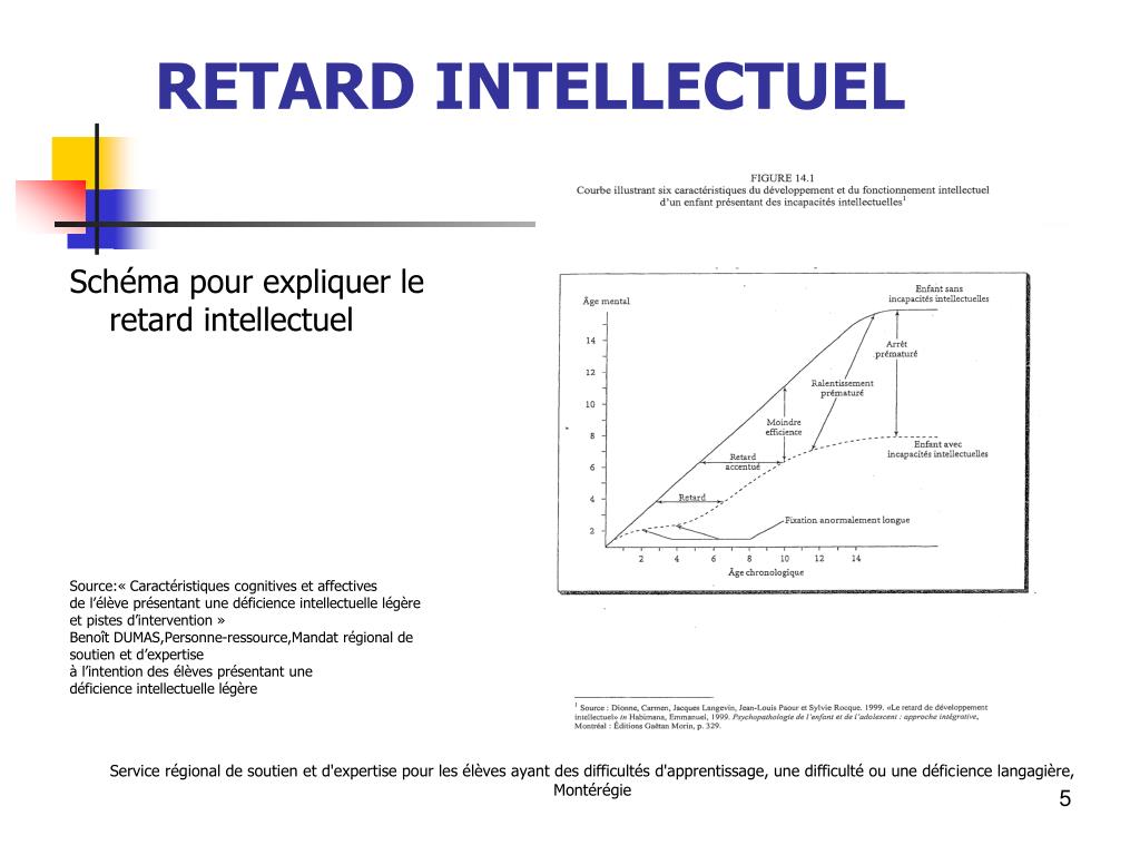 PPT - LA DÉFICIENCE INTELLECTUELLE LÉGÈRE PowerPoint Presentation, free ...