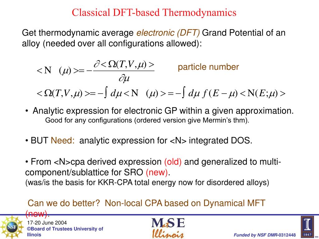 PPT - Thermodynamic Insights on Ordering in Complex Solids PowerPoint ...