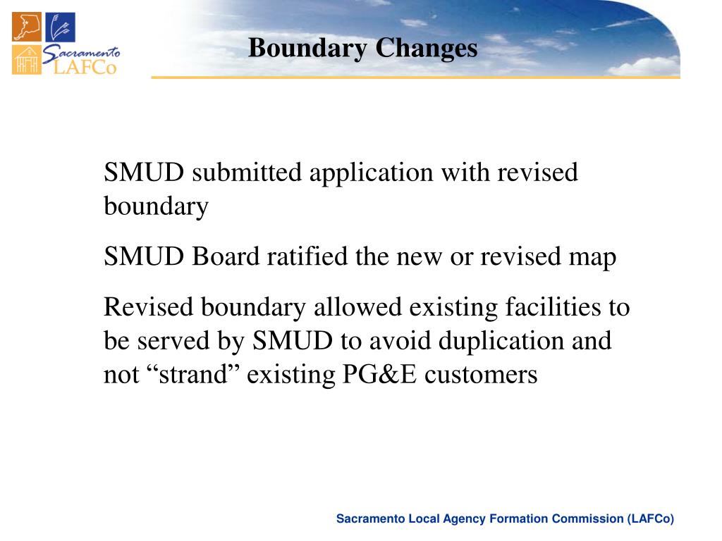 PPT - Sacramento Local Agency Formation Commission (LAFCo) PowerPoint ...
