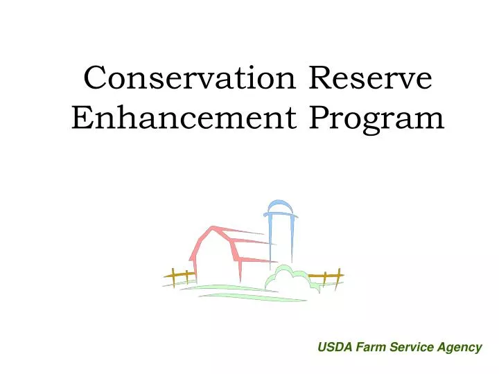 PPT - Conservation Reserve Enhancement Program PowerPoint Presentation ...