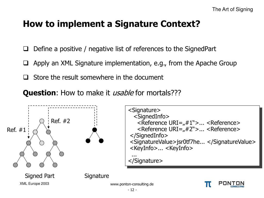PPT - An eLEGAL Approach: Exploiting XML for Markup and Signing of ...