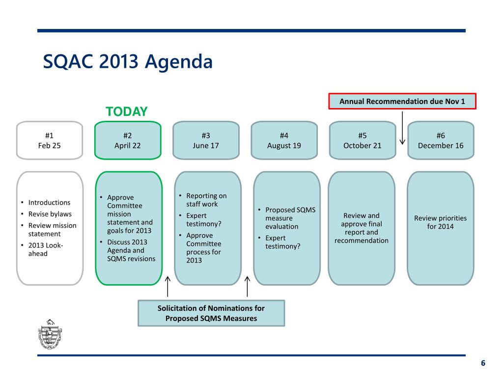 PPT - Statewide Quality Advisory Committee (SQAC) Meeting PowerPoint ...