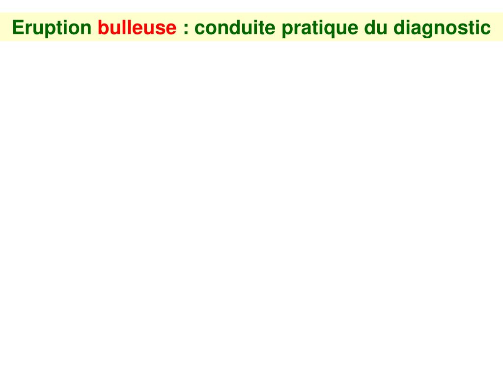 PPT - Sémiologie dermatologique Bulles Dyschromies Squames Kératoses ...