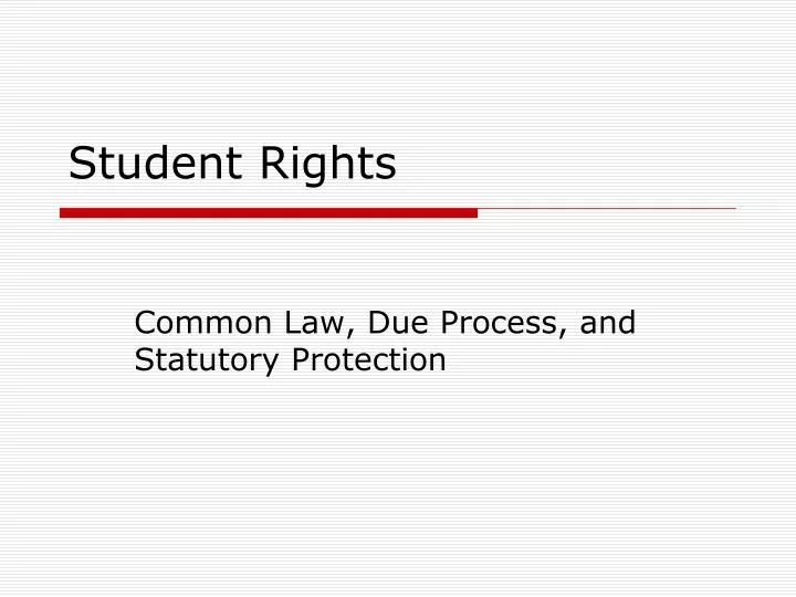 PPT - Student Rights PowerPoint Presentation, free download - ID:3733816