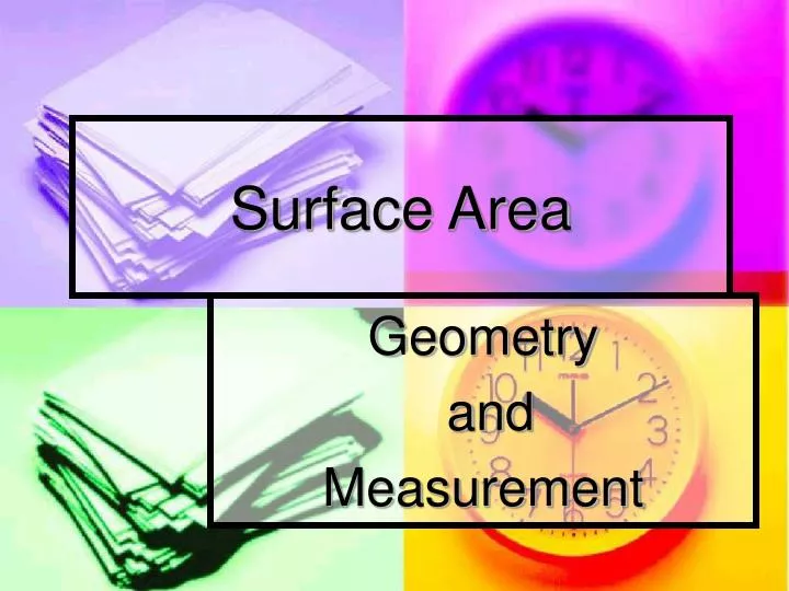 PPT - Surface Area PowerPoint Presentation, free download - ID:3739004