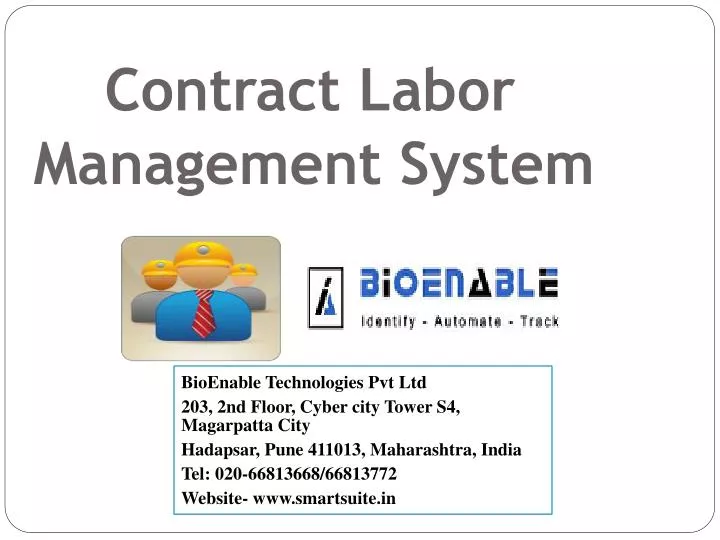 PPT - Contract Labor Management System PowerPoint Presentation, free ...