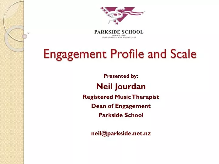 PPT - Engagement Profile and Scale PowerPoint Presentation, free ...