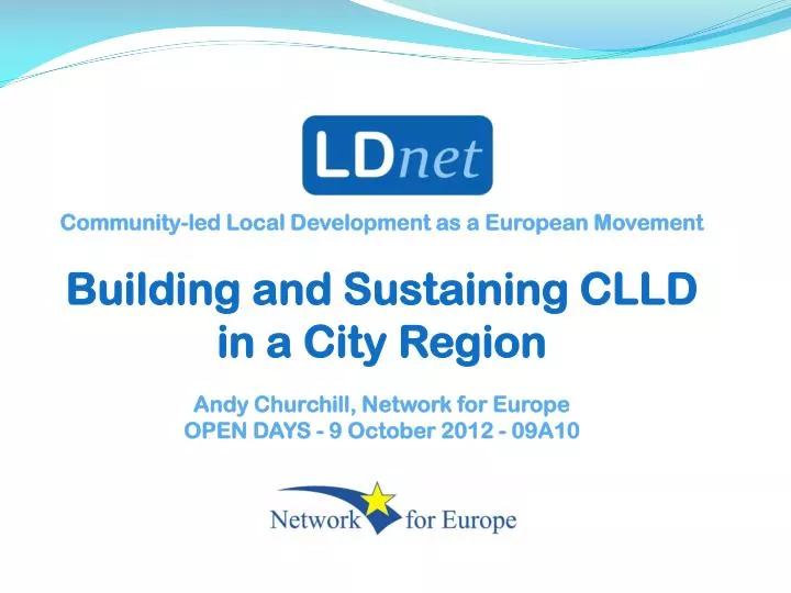 PPT - Community-led Local Development as a European Movement PowerPoint ...