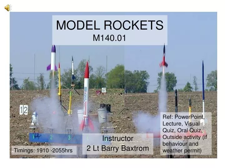 PPT - MODEL ROCKETS M140.01 PowerPoint Presentation, free download - ID ...