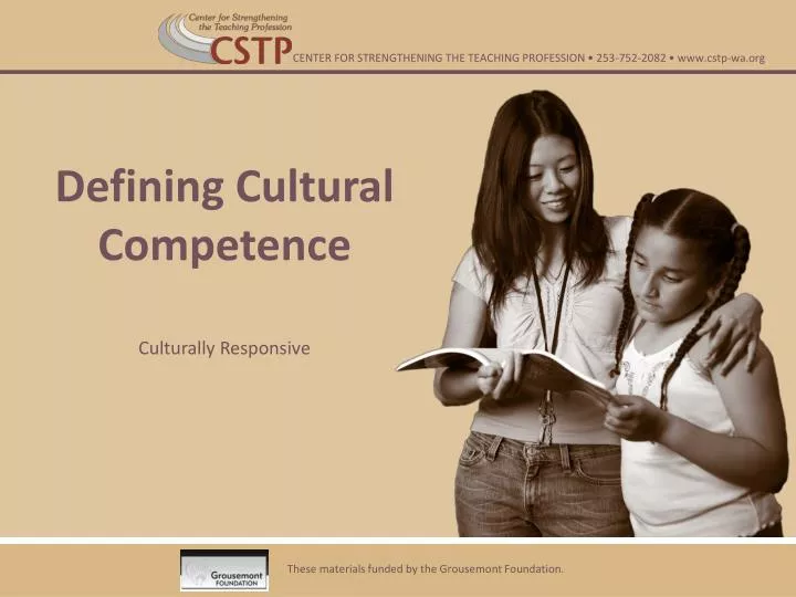 PPT - Defining Cultural Competence PowerPoint Presentation, free ...