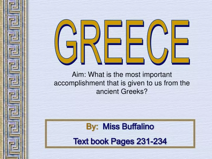 PPT - GREECE PowerPoint Presentation, free download - ID:3744096